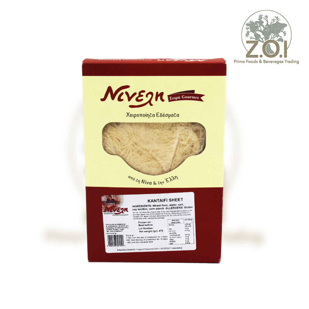 Frozen Kantaifi Sheet | Nineli - 500g - Zoi Prime Food