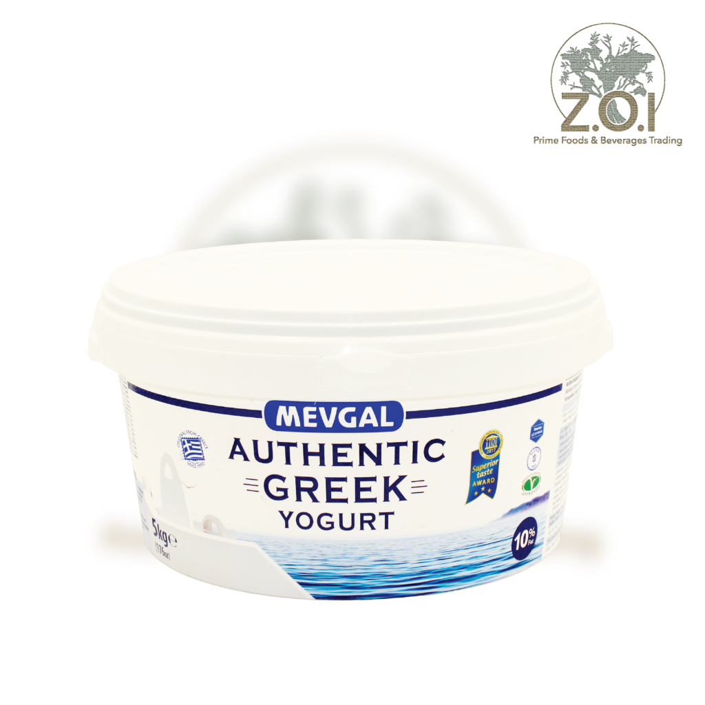 Greek Yogurt Single strained | Mevgal - 5kg - Zoi Prime Food